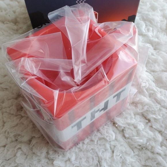 Jinx | Kitchen | Jinx Minecraft Tnt Block Square Plastic Mug Red | Poshmark